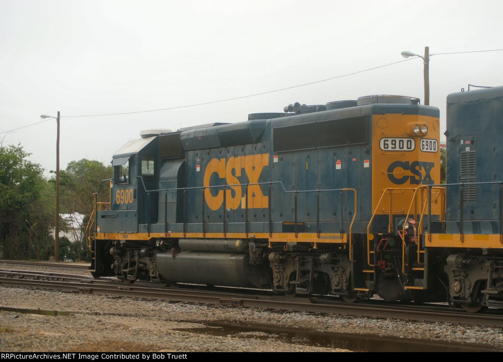 CSX Mother Slug 6900-2315 working during TS Beryl